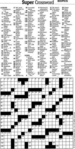 discussions crossword