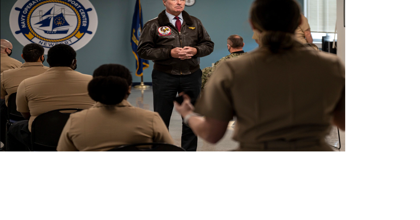 Secretary of the Navy visits NOSC Newport, MSRON 8 | News ...