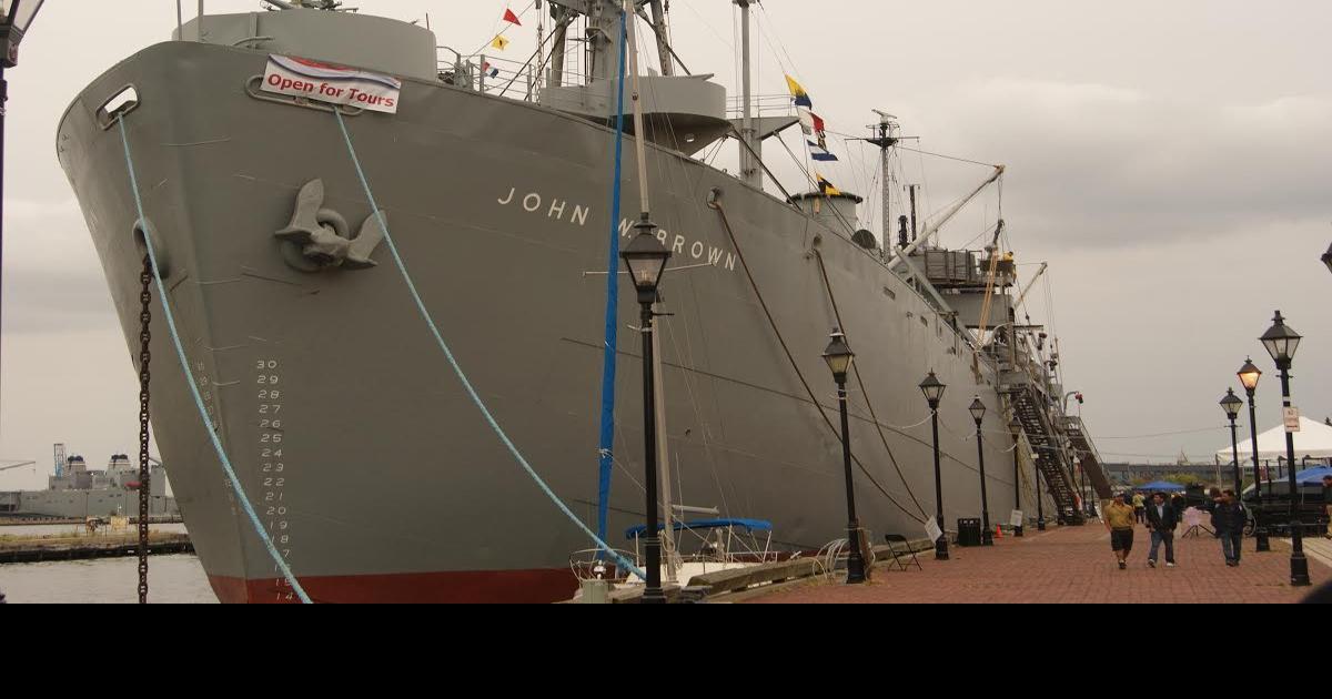 WWII Liberty Ship SS John W. Brown will sail into Norfolk for living ...