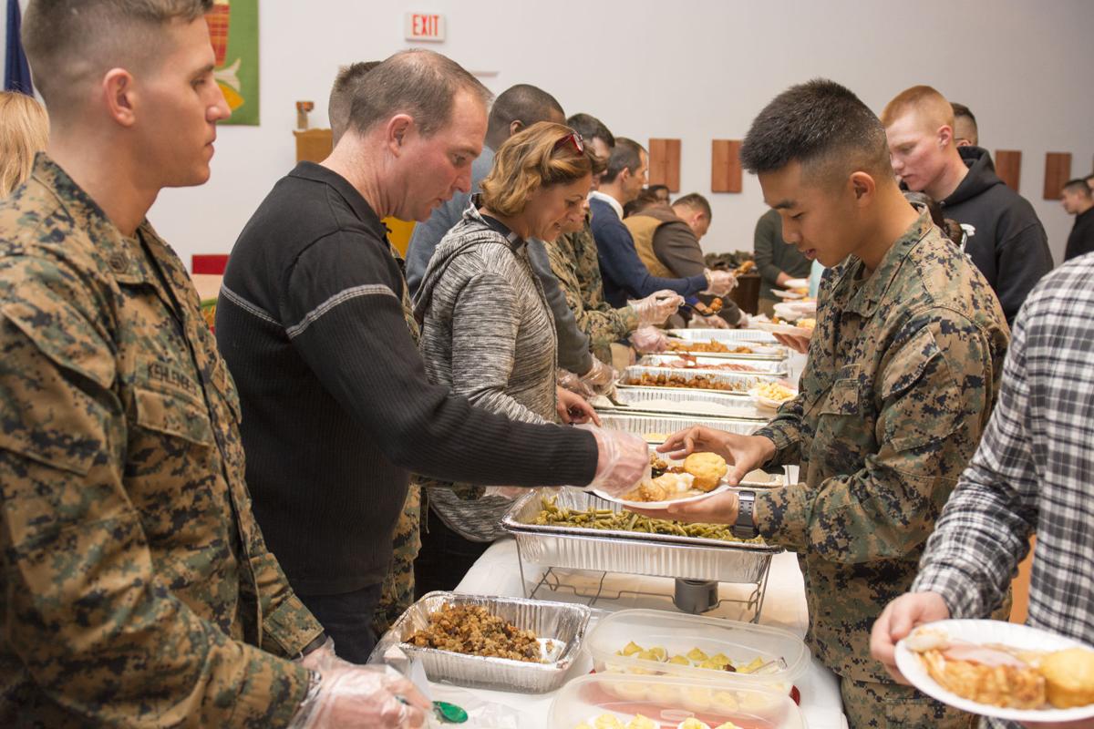 Dam Neck Annex Chapel holds Thanksgiving Dinner for Lone Sailors ...
