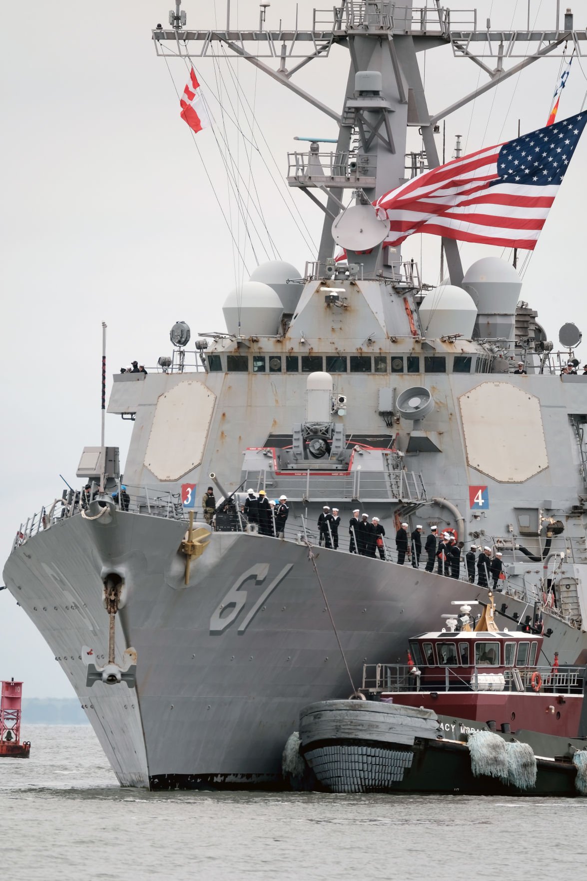 USS Ramage returns from deployment | Norfolk Navy Flagship ...