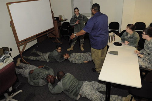 Security Forces Squadron practices Self-Aid/Buddy Care | Top Stories ...