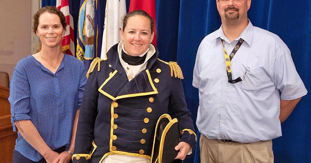 The first female commanding officer of the USS Constitution shares ...