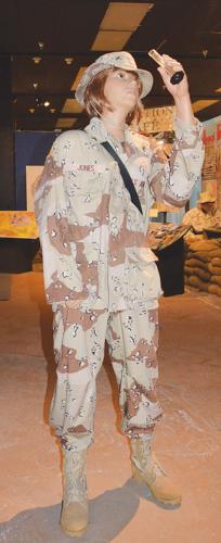 Employee, retiree share history passion in U.S. military desert uniform ...