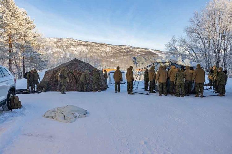 U.S. sends II MEF: Three-Star Command lands in Norway for Exercise ...