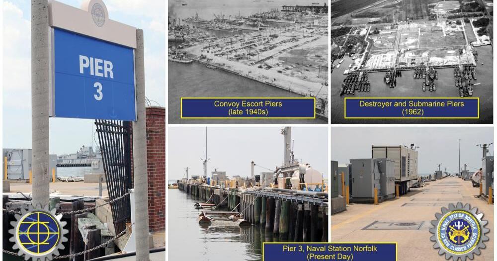 NAVFAC Pier Construction Design to Elevate Shore Support for Norfolk ...