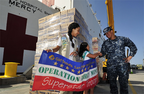 USNS Mercy hosts Operation Thin Mint | Quarterdeck | militarynews.com