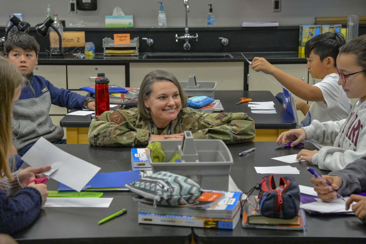 633 MSG commander reports to the principal’s office | Air Force News ...