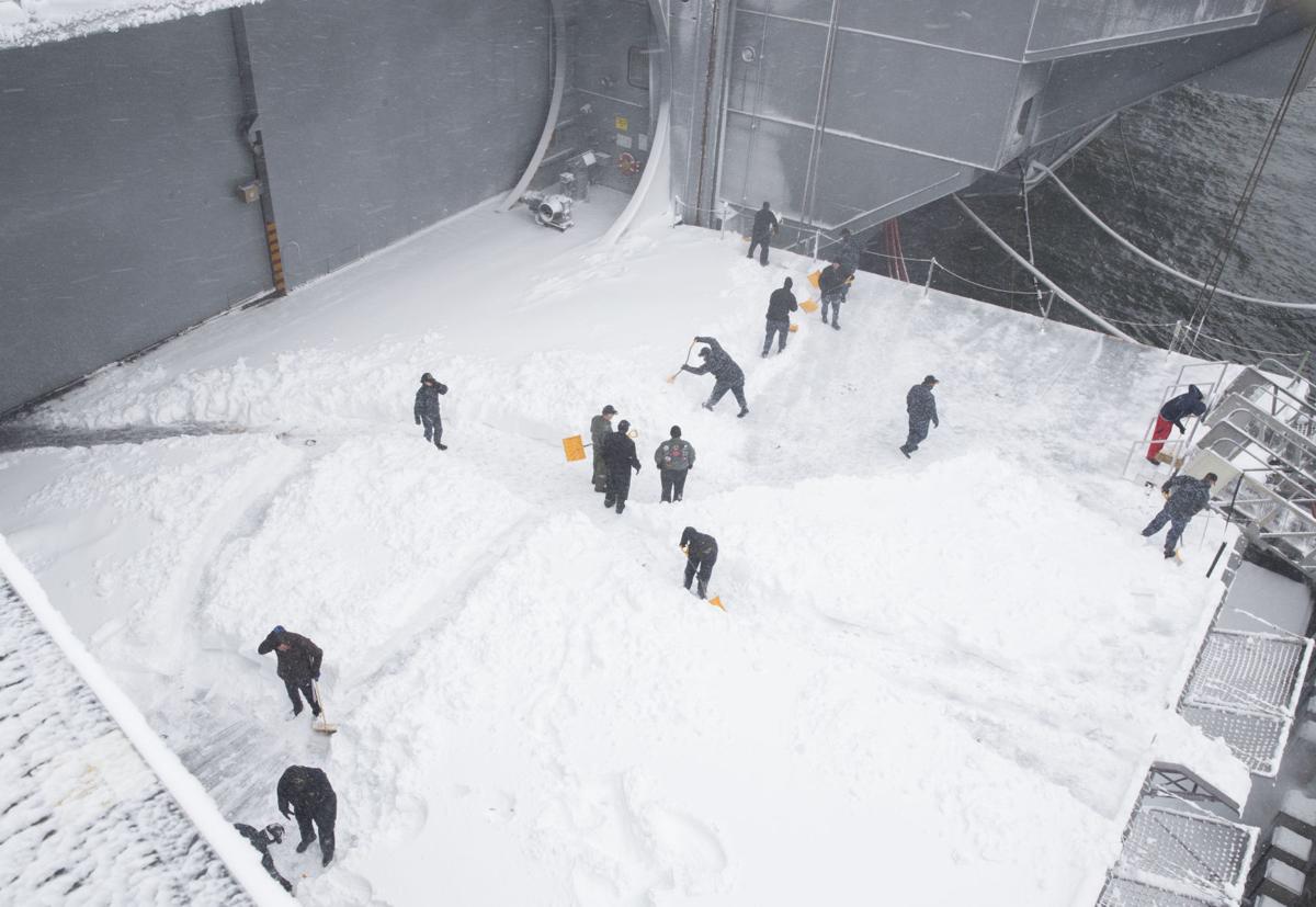 Snow storm hits Hampton Roads | Photos | militarynews.com