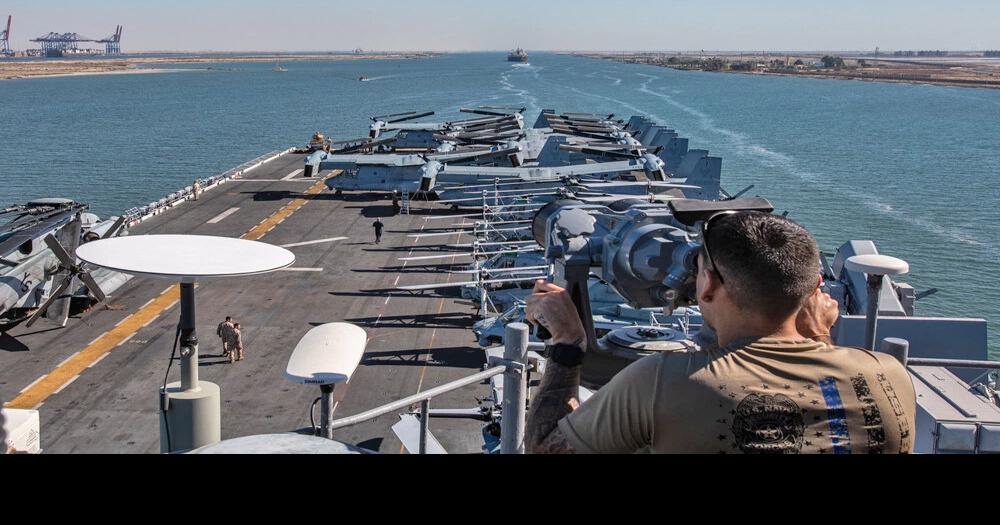 3,000 Sailors and Marines arrive in Middle East aboard USS Bataan, USS ...