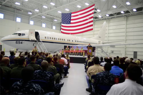 VR-56 ‘Globemasters’ dedicates new hangar, new aircraft | News ...