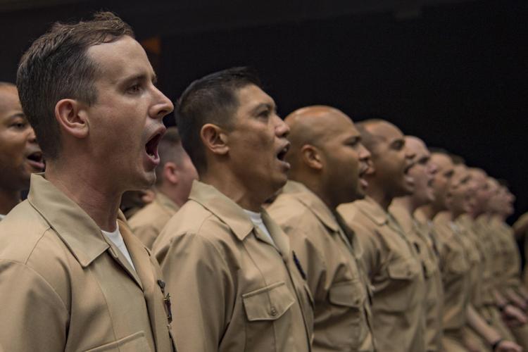 CPO pinning ceremony aboard Ike | Top Stories | militarynews.com