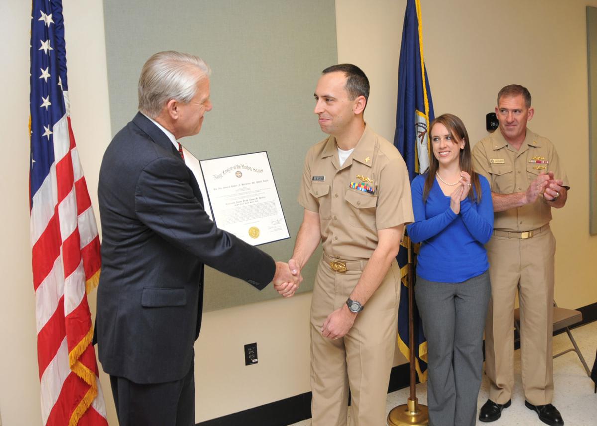 USS Albany supply officer receives Batchelder Award | Bravo Zulu ...