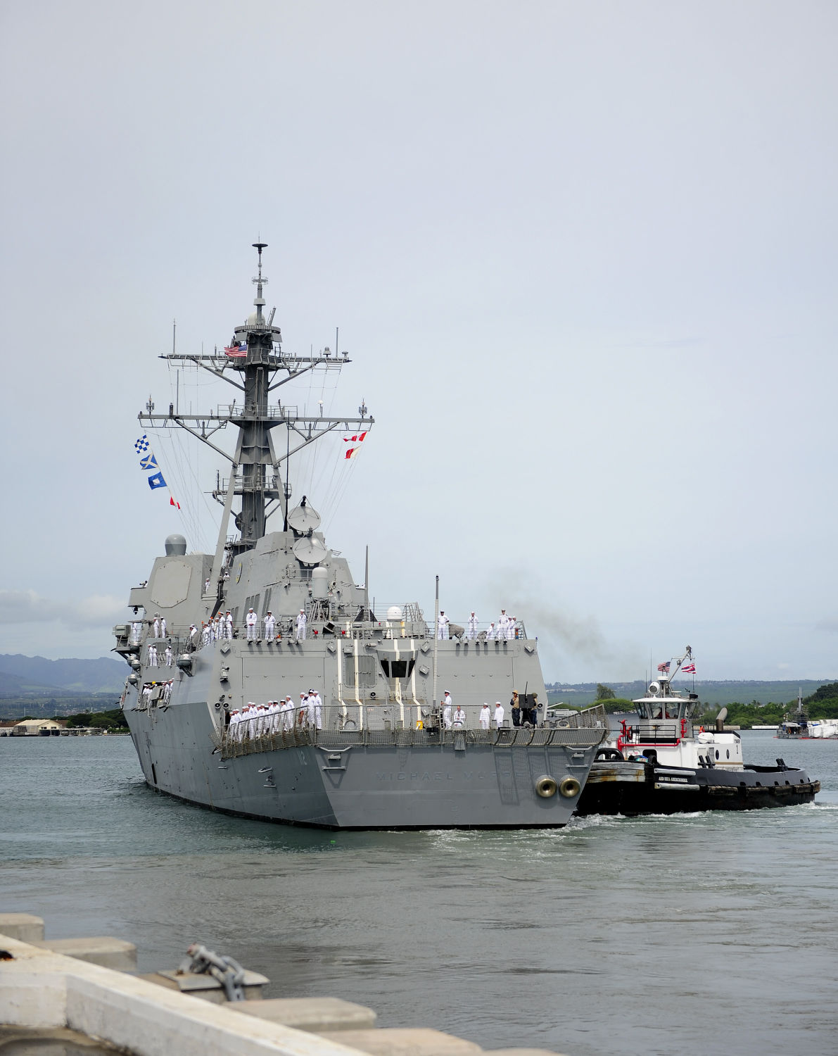 USS Michael Murphy departs for maiden deployment | Quarterdeck ...