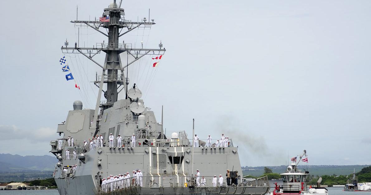 uss michael murphy deployment