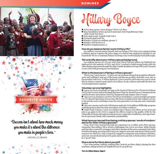 Congratulations to our 2025 HEROES AT HOME Military Spouse Award ...