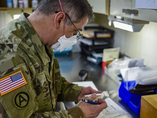 Army Reservists double Comfort's pharmacy capacity | Norfolk Navy ...