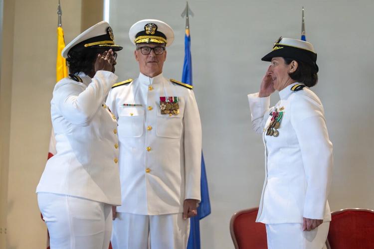 Navy Public Affairs Command holds change of command and retirement ...