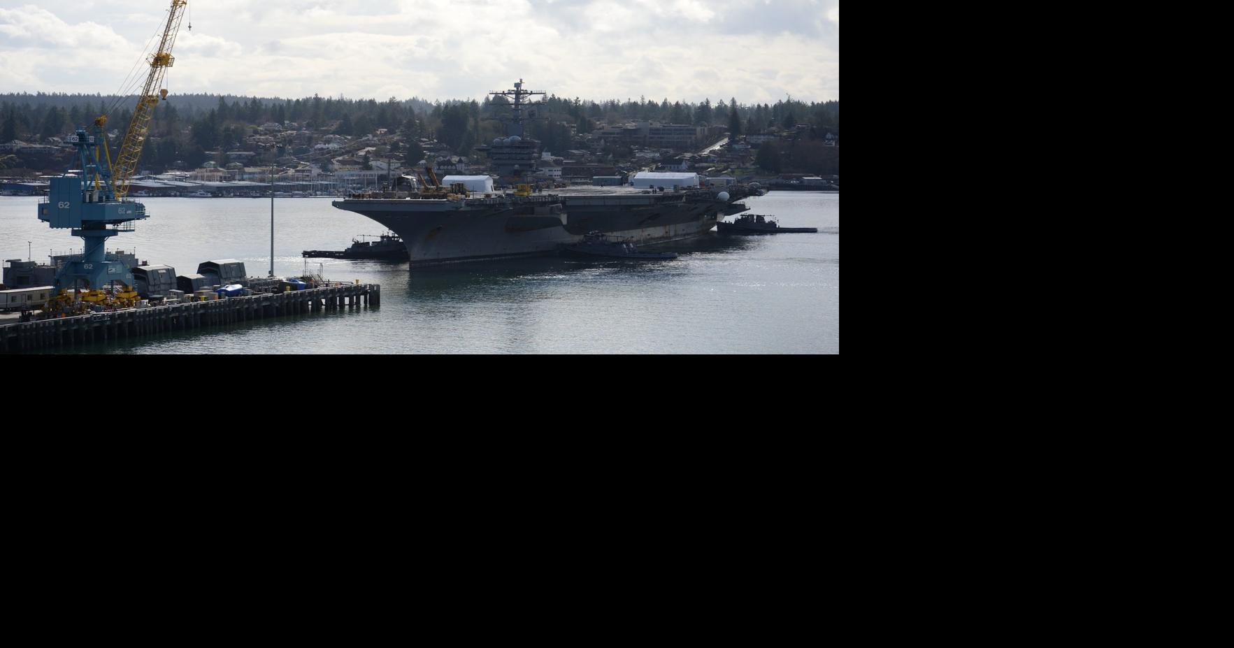 Nimitz enters drydock | Quarterdeck | militarynews.com
