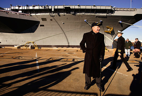 Photos | The commissioning of the USS George H.W. Bush, 2009 | Photos ...