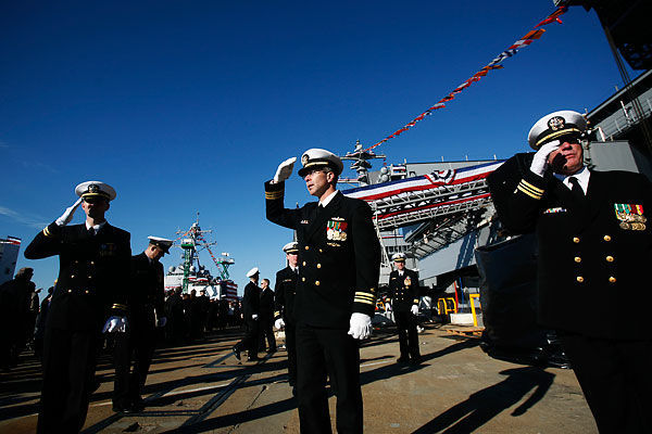 Photos | The commissioning of the USS George H.W. Bush, 2009 | Photos ...