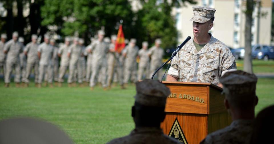 MATSG-33 holds change of command at Oceana | News | militarynews.com