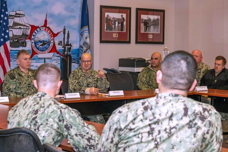 CNRMA Commander, RADM Carl Lahti, visits Portsmouth Naval Shipyard ...