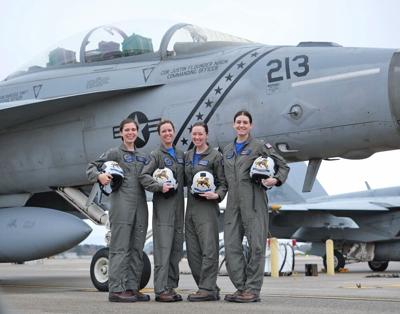 VFA-213 Pilots and a Weapons Systems Officer participate in FAA Virtual Women’s History Month ...