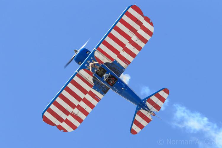 Greg Shelton and wingwalker Samantha Albrecht to be featured at air ...