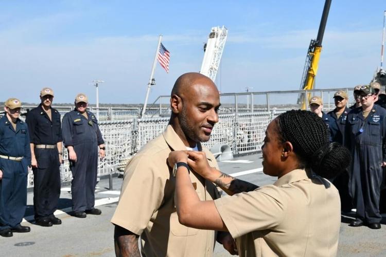 Navy husband and wife promoted to Command Master Chief | Quarterdeck ...