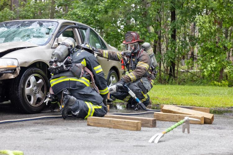 Cherry Point Fire and Emergency Services conduct EV Extraction Training ...