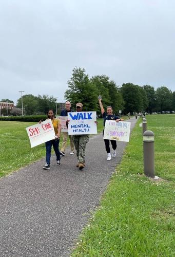 CNRMA Sailors walk to encourage mental health awareness and outreach ...