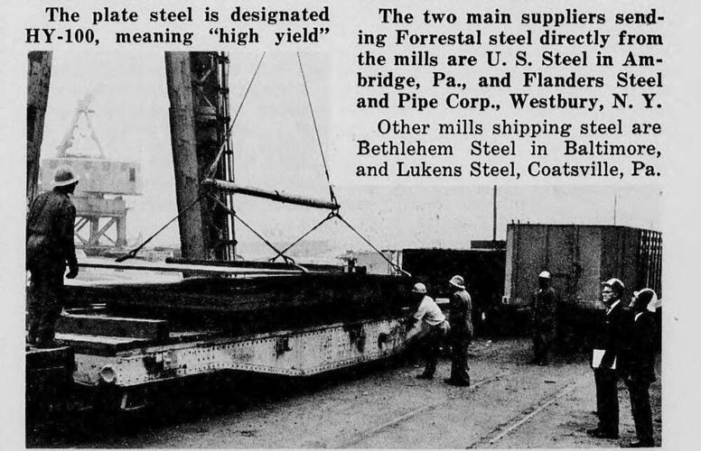 The Heritage Hour: Forrestal, fire and NNSY | Quarterdeck ...