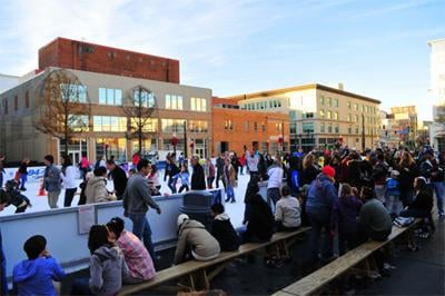 Hampton Roads' only outdoor roller rink opens at MacArthur Center ...