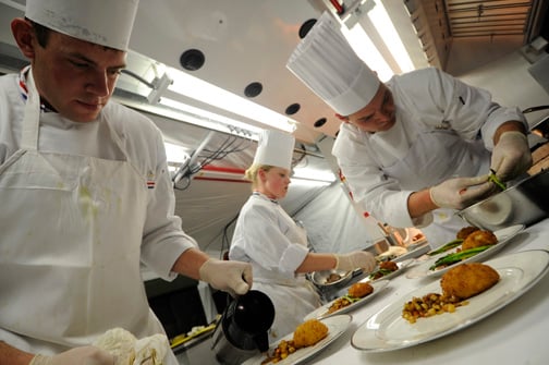 Coast Guard team honored in culinary arts competition | Quarterdeck ...