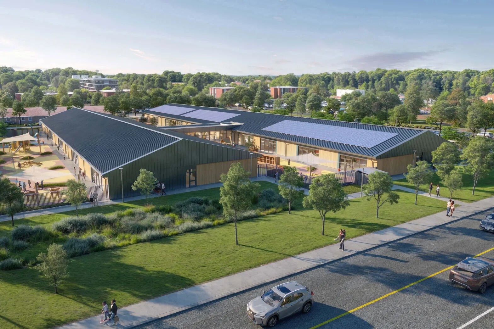 Navy breaks ground on largest on-base child care center in Hampton ...