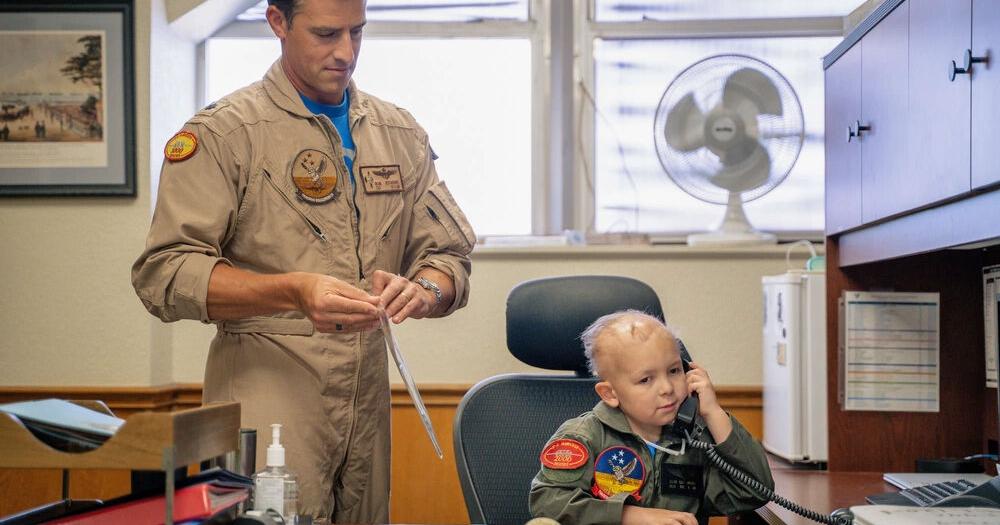 Young Corpus Christi native recognized as Honorary Naval Aviator | Top ...