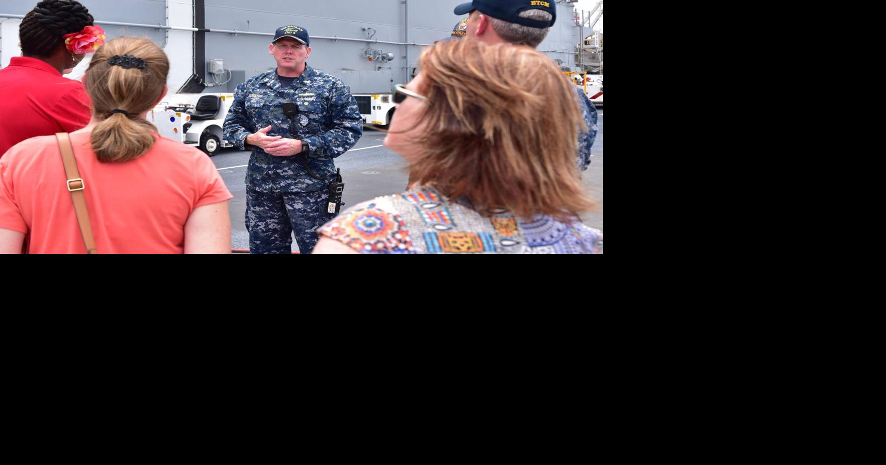 Navy Gold Star Program family members tour Bataan | Norfolk Navy ...
