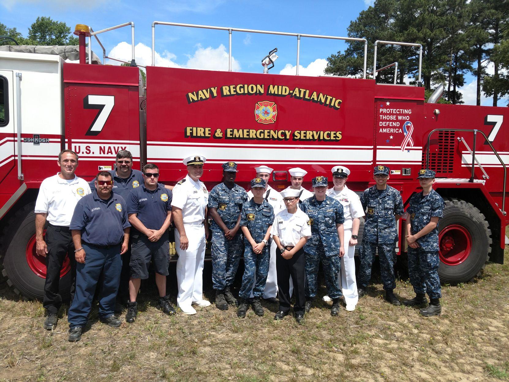 NAS Oceana Navy Fire and Emergency Services supports local Sea Cadet ...