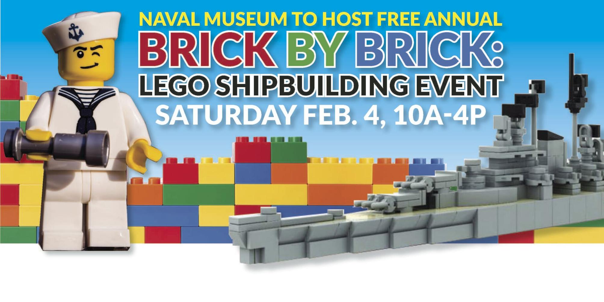 Naval Museum to host FREE Annual Brick by Brick: LEGO Shipbuilding ...