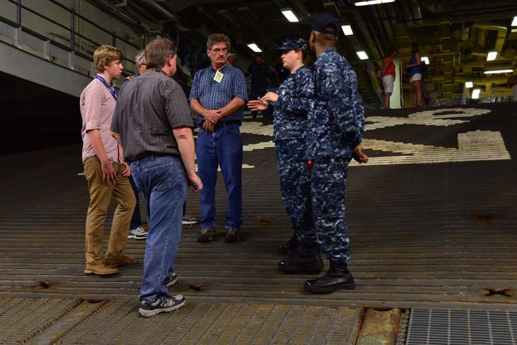 Navy Gold Star Program family members tour Bataan | Norfolk Navy ...