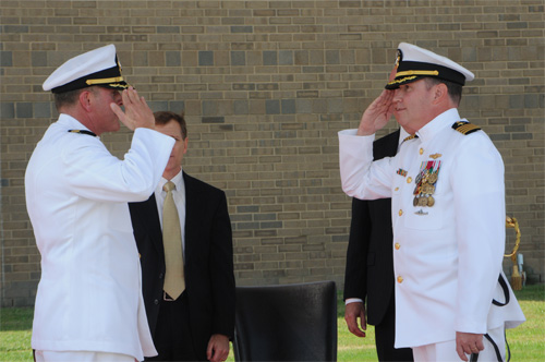 NMITC holds change of command; disestablishes CNI | News | militarynews.com