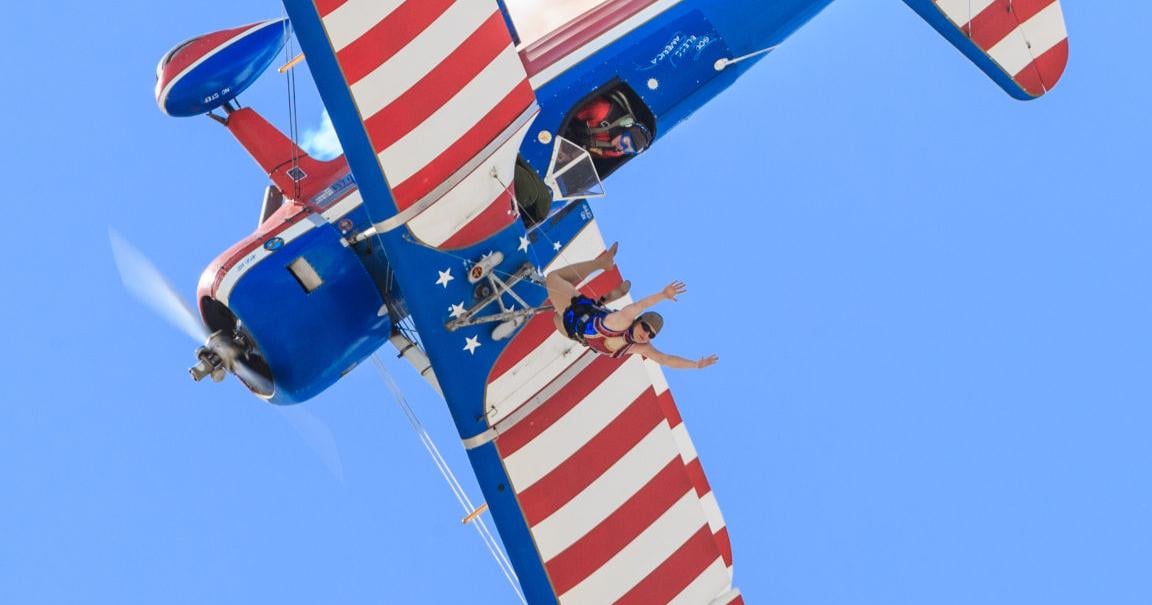 Greg Shelton and wingwalker Samantha Albrecht to be featured at air ...