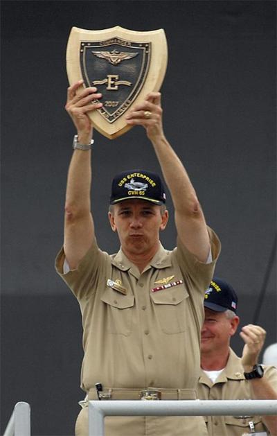 The Battenberg Cup arrives aboard ‘Big E’ | News | militarynews.com