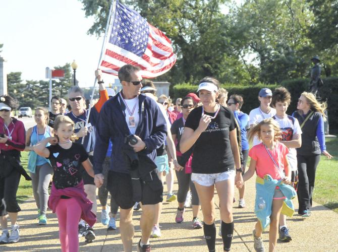 Second annual Walk a Mile-In-Her Shoes event at JEBLCFS | On Liberty ...