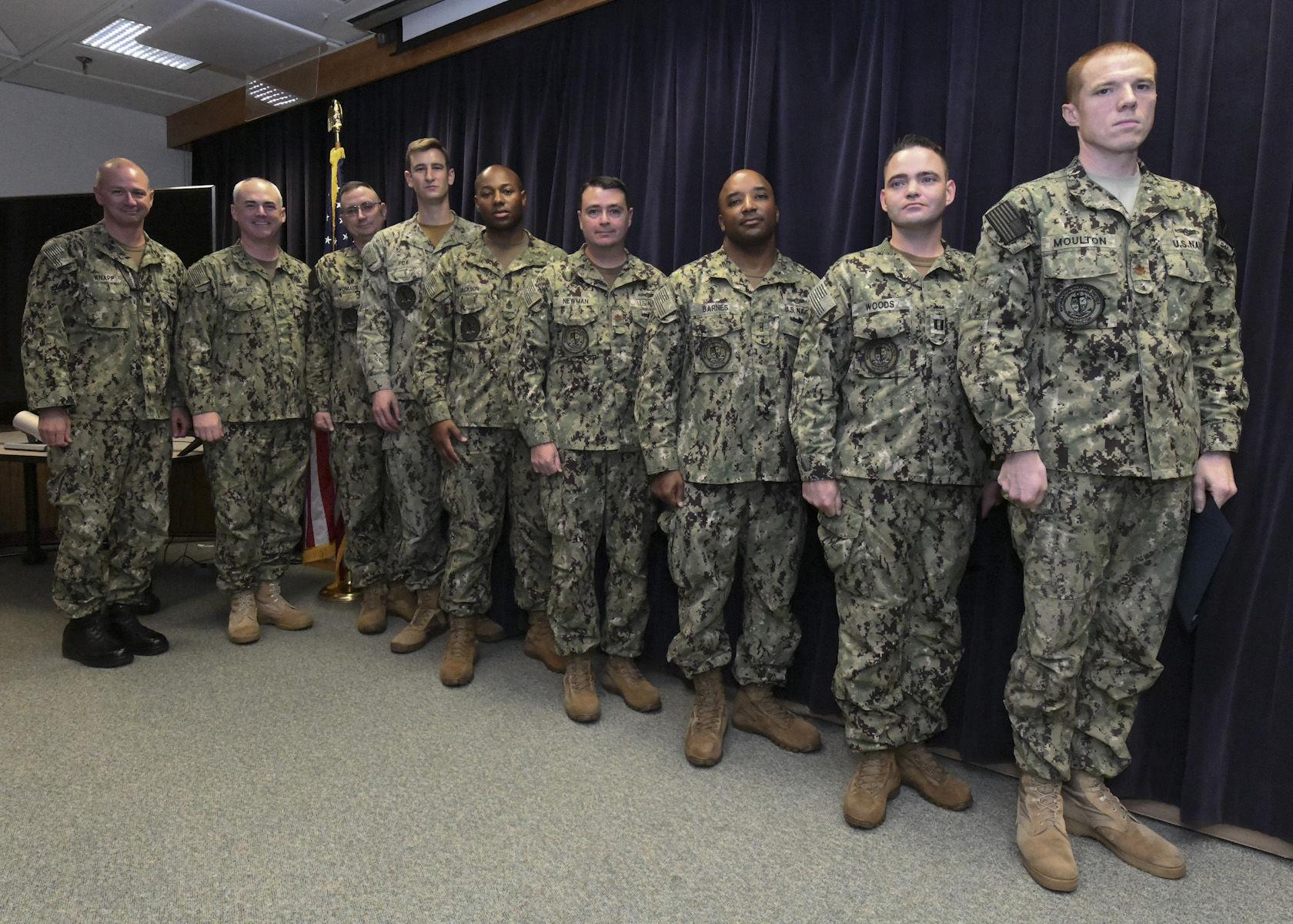 Career-long commitment serving the fleet - earning WTI Level 5 patch ...