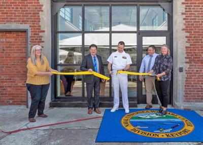 Ribbon cutting celebrates reopening of NUWC Division, Keyport’s oldest ...
