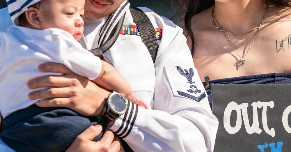 The world’s largest aircraft carrier and strike group return from ...