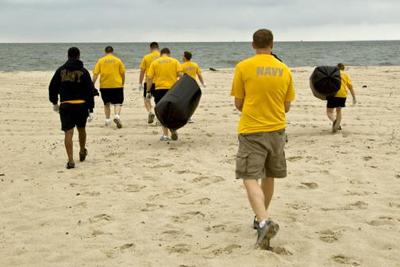 NAB Little Creek holds clean the bay event | Quarterdeck | militarynews.com