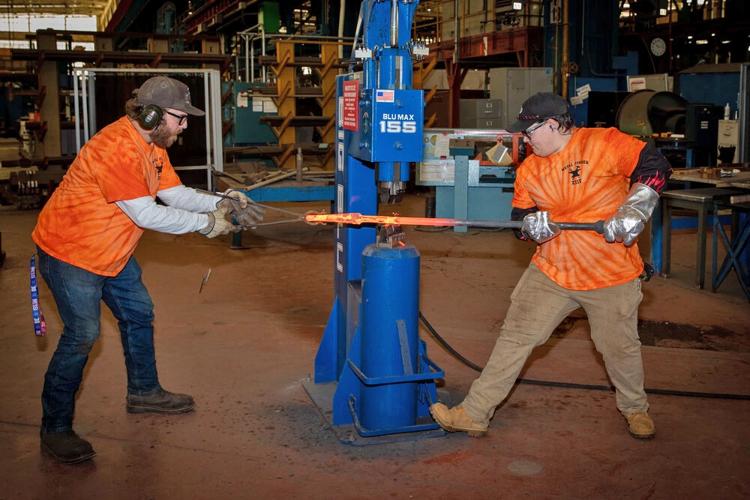 Forged by Fire: NNSY Forge Shop develops tools for local firefighters ...